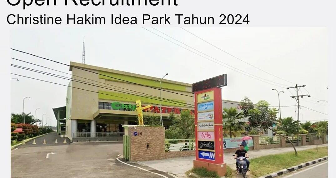 Dibuka, Lowongan Kerja Christine Hakim Idea Park - infoSumbar